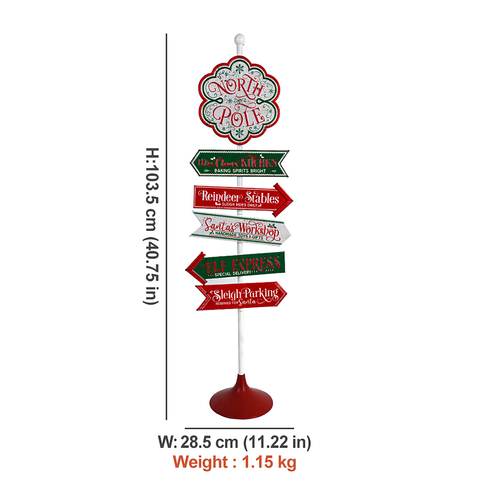 Novelty Metal Arrow Sign Wall Decor Retro Arrow Plaque Yard Signs – All ...