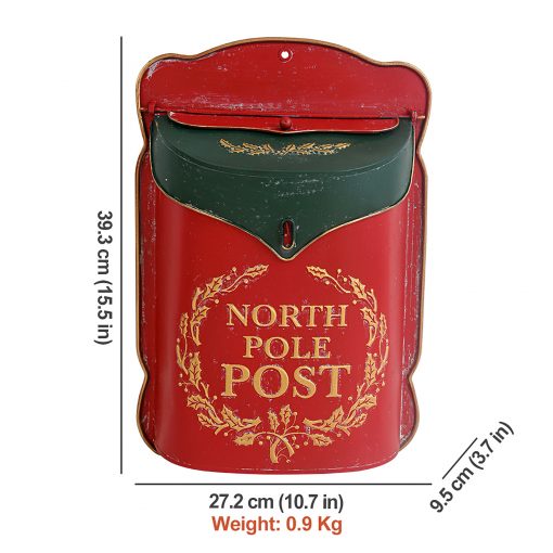 Santa Post Box Christmas Post Box Mail Box Letter to Santa – All Chic ...