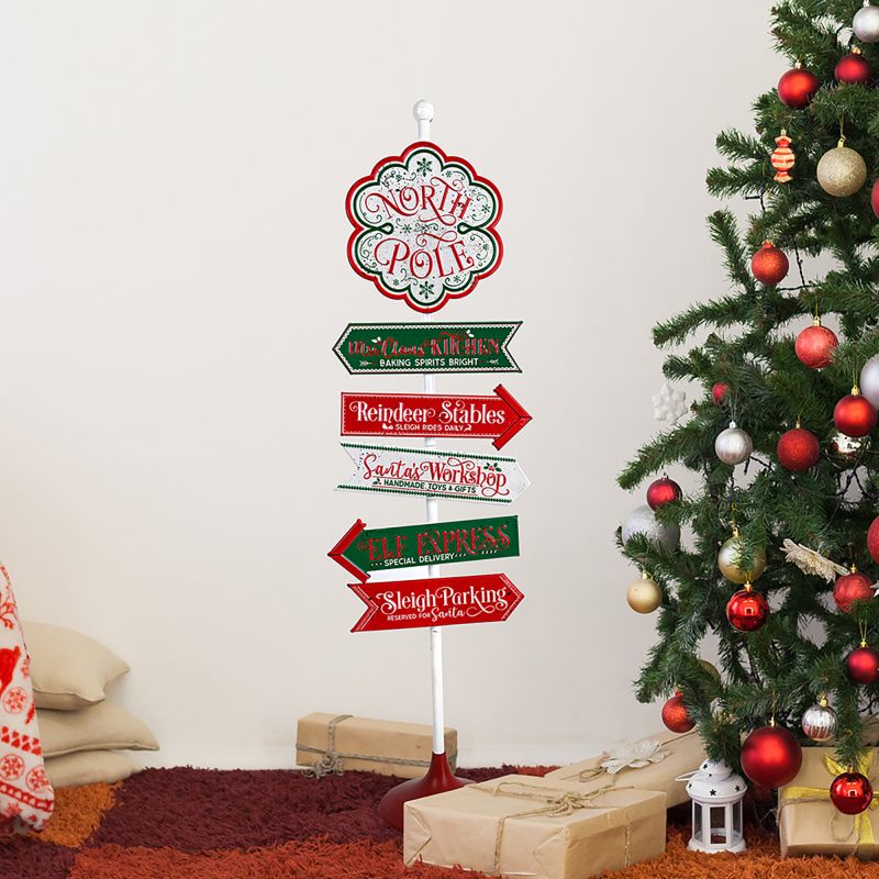 Novelty Metal Arrow Sign Wall Decor Retro Arrow Plaque Yard Signs – All Chic Home and Garden